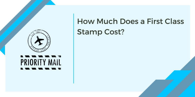 How Much Does a First-Class Stamp Cost? - ReachShip