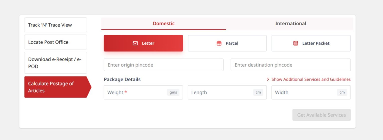 How to Calculate Postage for India Post? - ReachShip