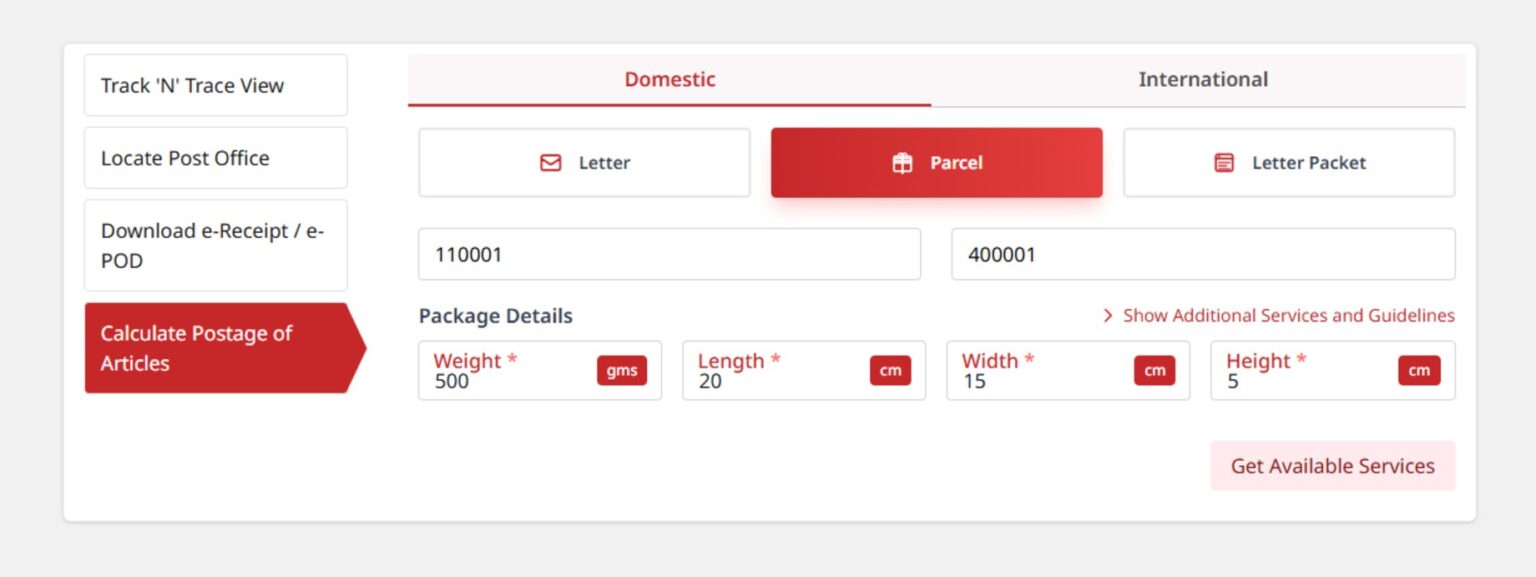 How to Calculate Postage for India Post? - ReachShip